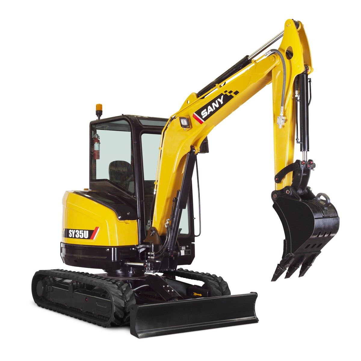 8,500 lb. Mini Excavator SY35 - Semcore II